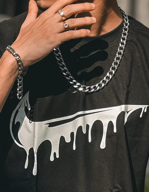 Drip Tick Oversized Tshirt 240 GSM – Gizmoz.in